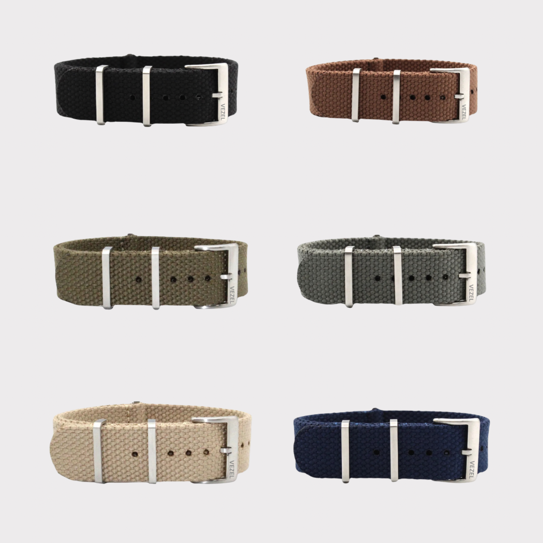 Nato Cotton Strap Bundle (6 Piezas) – VEZEL México
